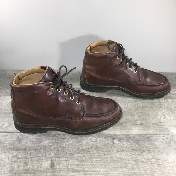 Filson | Shoes | Vintage Filson Style 794 Uplander Mens Brown Chukka ...